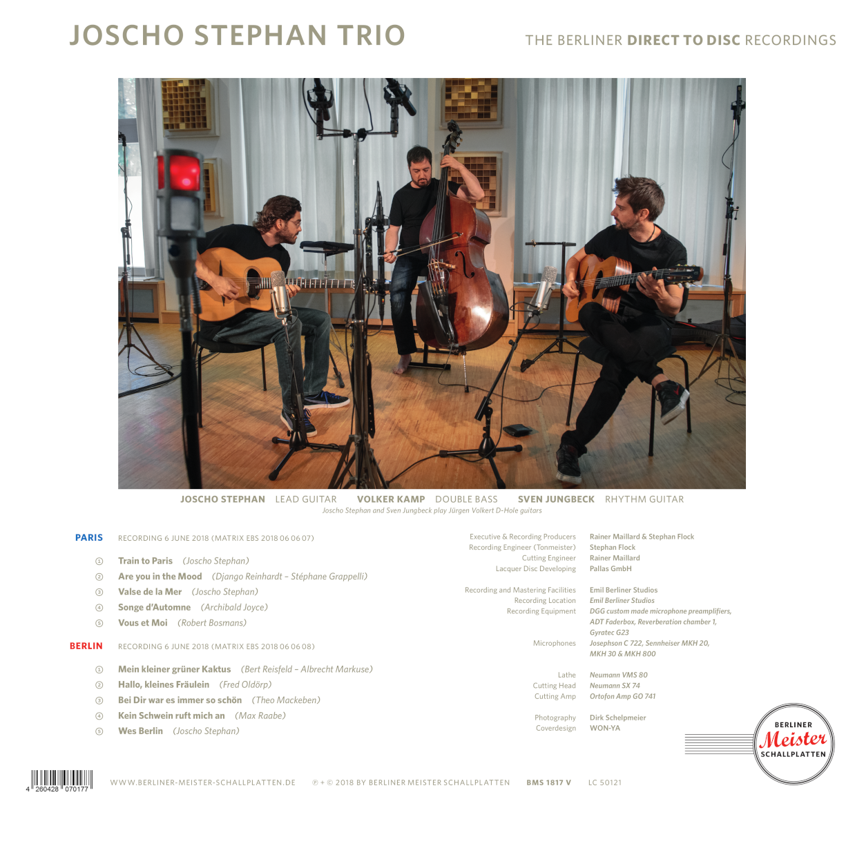 Joscho Stephan Trio / Paris - Berlin